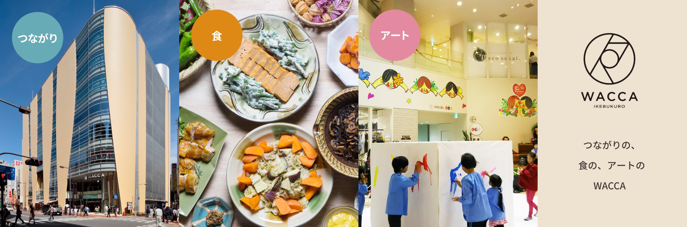 WACCA IKEBUKURO | 池袋東口にあるライフスタイル提案型ビルディング